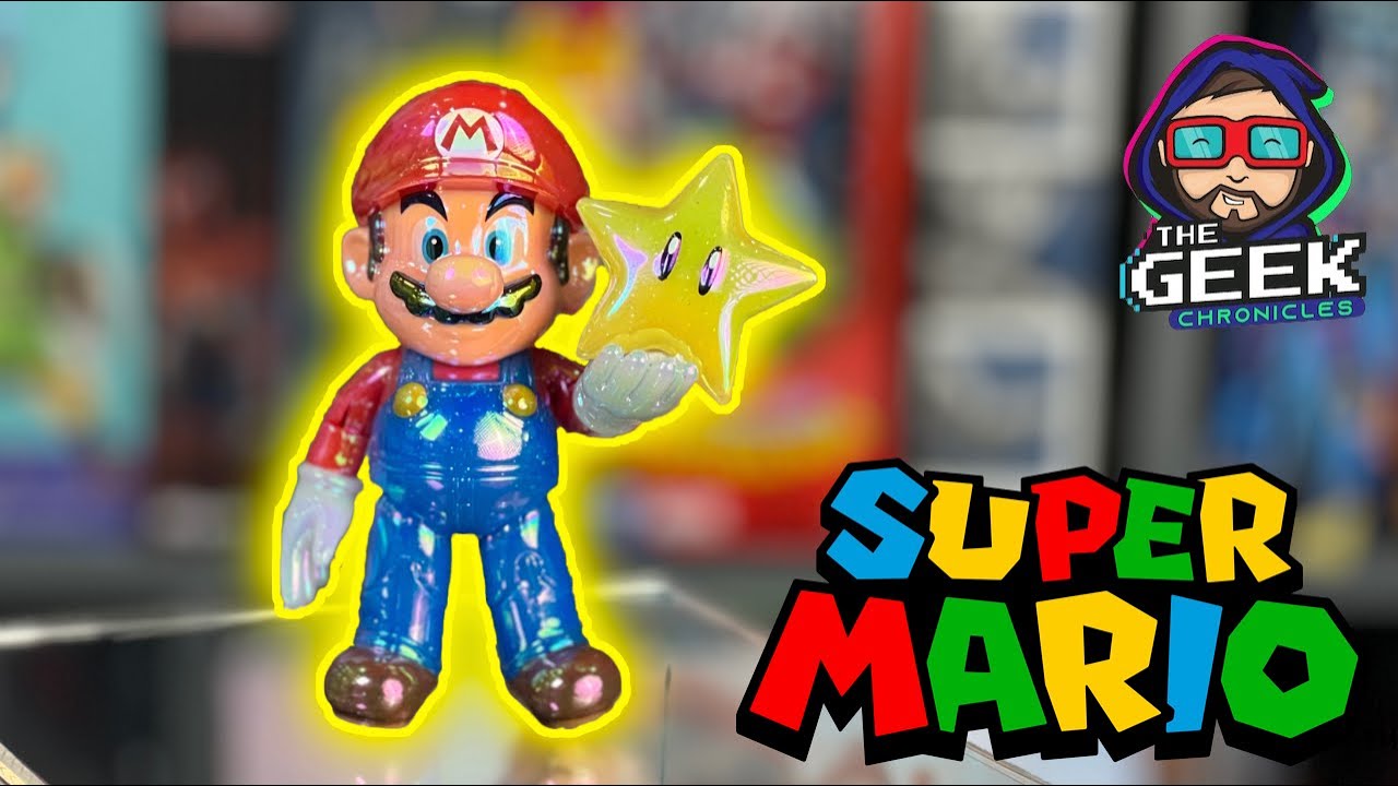 Mario Star Power Up Super Mario Bros Jakks Pacific Review en Español ...