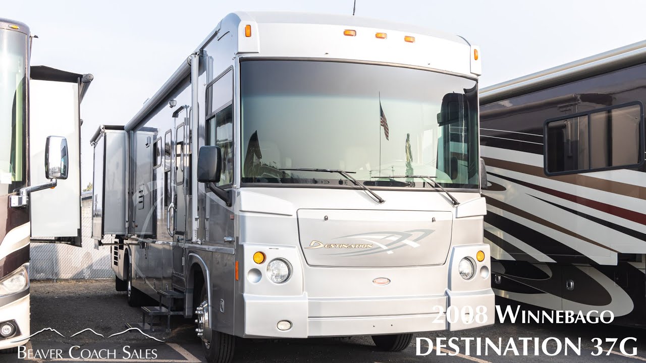 2008 Winnebago DESTINATION 37G - Class A RV - SOLD - YouTube
