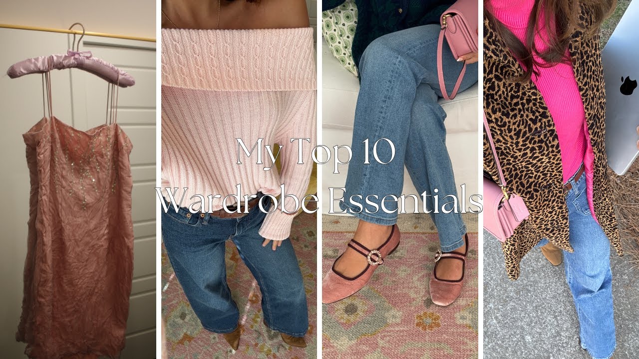 My Top 10 Wardrobe Essentials! - YouTube