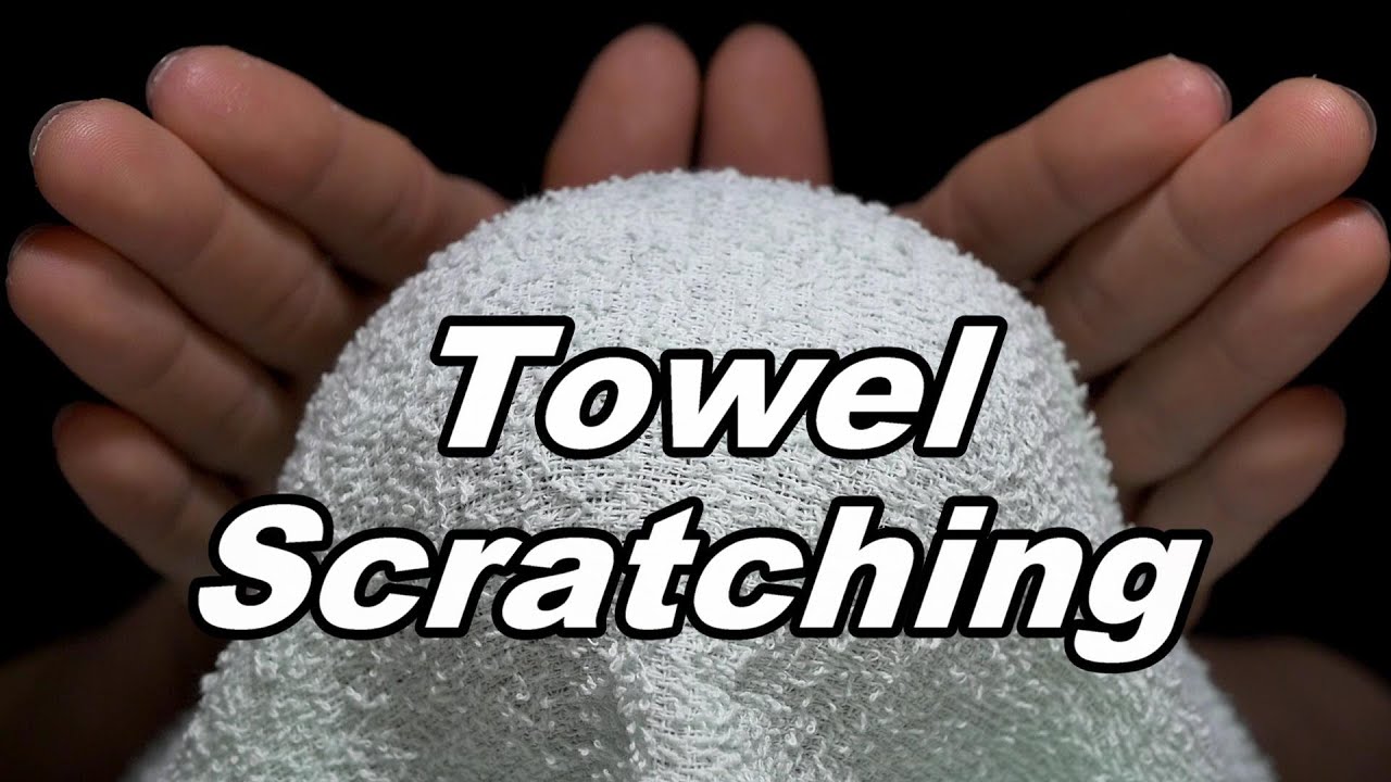 ASMR Towel Scratching soft and stimulating - YouTube