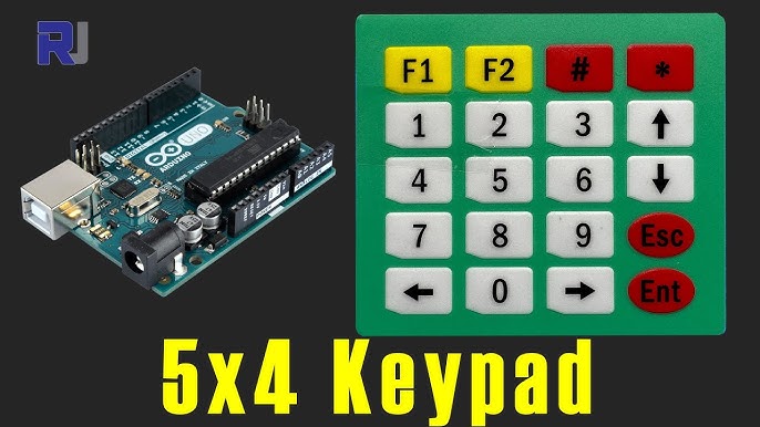 How To Simulate 3x4 Keypad With Arduino In Proteus Youtube