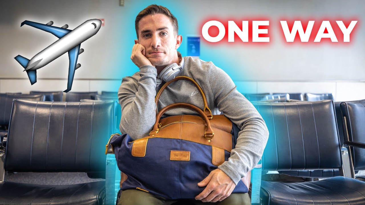buying a one way plane ticket - YouTube