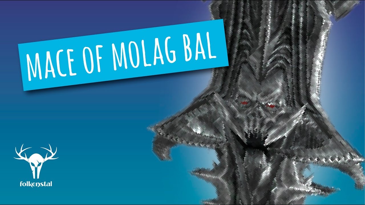 Mace of Molag Bal Replica - YouTube