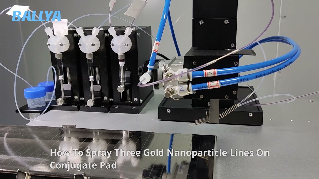 How To Use Lateral Flow Dispenser Making Conjugate Pad? How To Spray ...