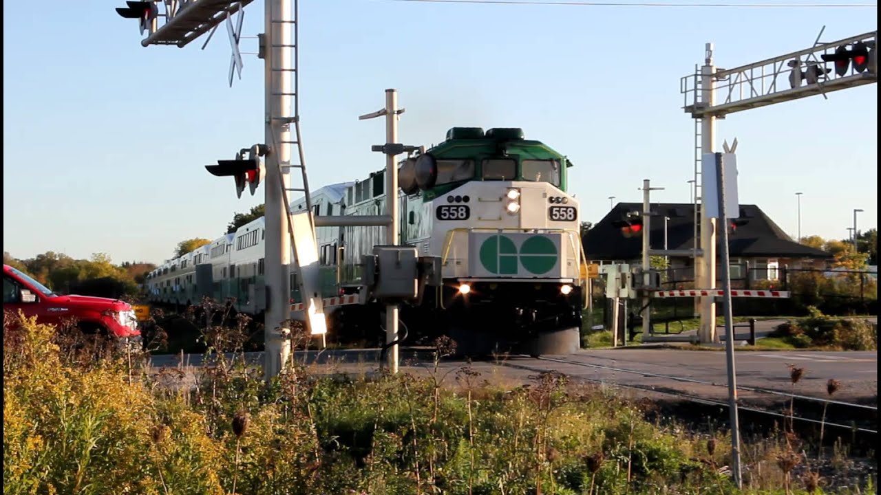 Double-Engine GO Train - YouTube