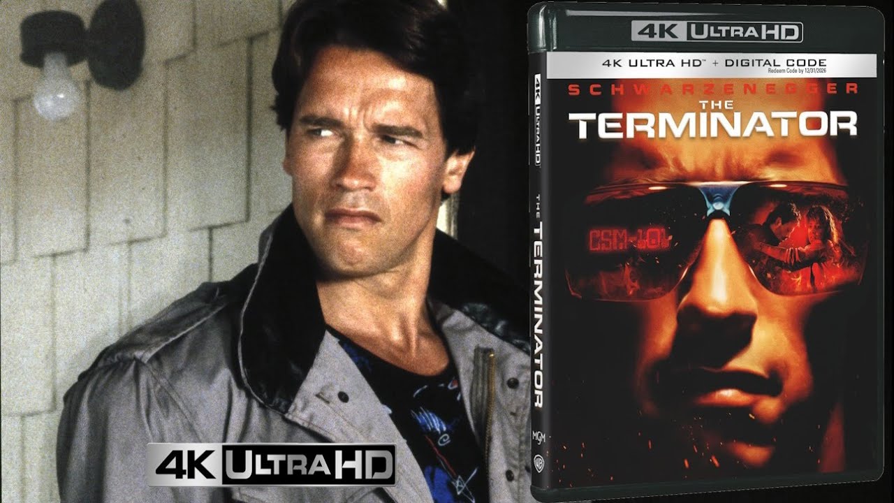 The Terminator [4K Ultra HD Standard Edition] Arnold Schwarzenegger ...