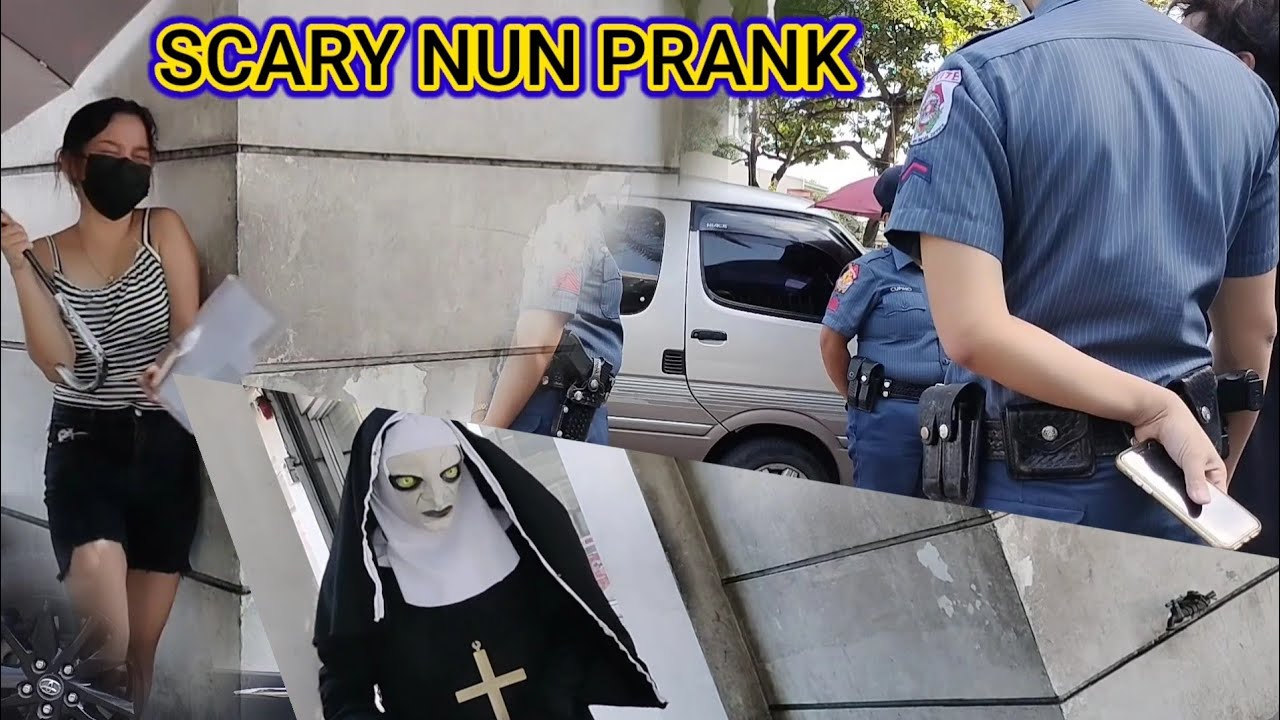 SCARY NUN PRANK PH: HALOWEEN IS COMING 😁 - YouTube