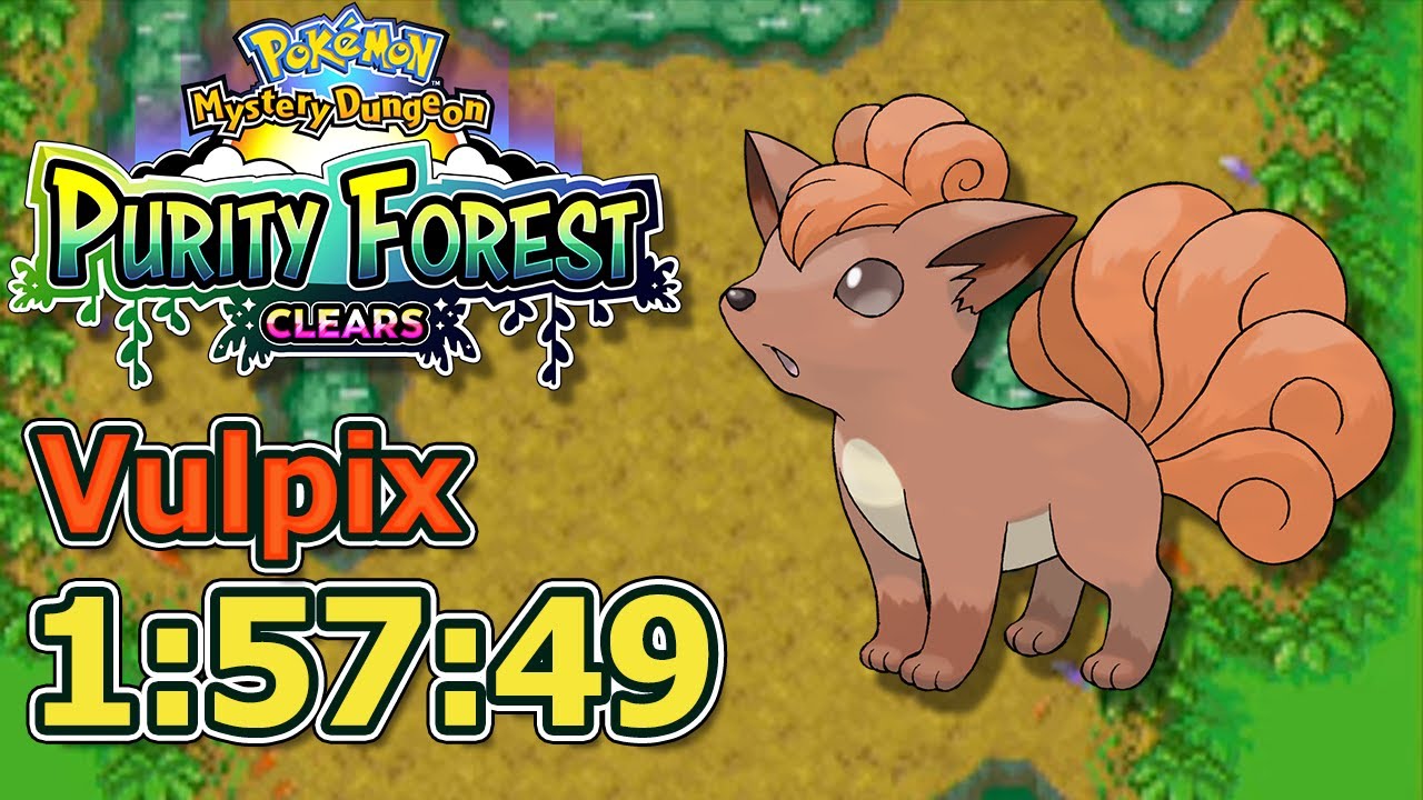 Vulpix (1:57:49) - Purity Forest Clears (167/386) - Pokemon Mystery ...