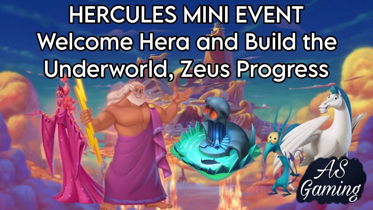 Welcome Hera, Build the Underworld & Unlock Zeus | Hercules Event ...