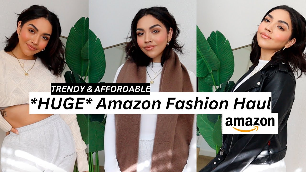 Amazon Fashion Haul! Everyday Basics you *NEED* & Accessories - YouTube