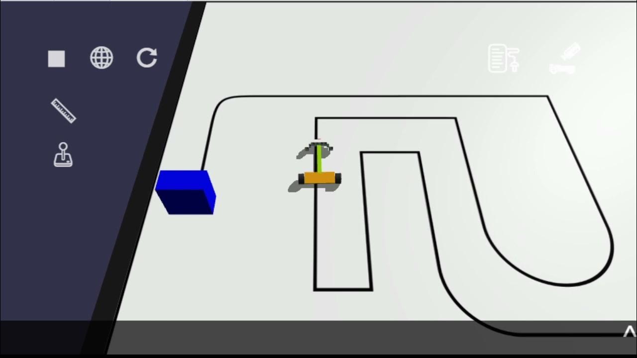 GearsBot LineFollower 8 sensors - YouTube