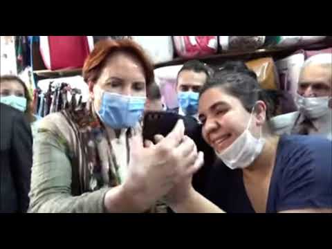 Cumhurbaşkanı Meral AKŞENER sloganlarıyla Hatay da karşılandı