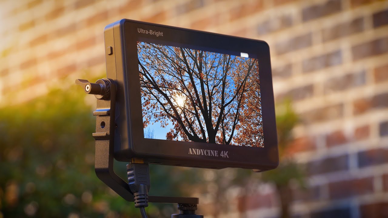 Affordable DAYLIGHT VIEWABLE 4K Monitor! | AndyCine C7 Review - YouTube