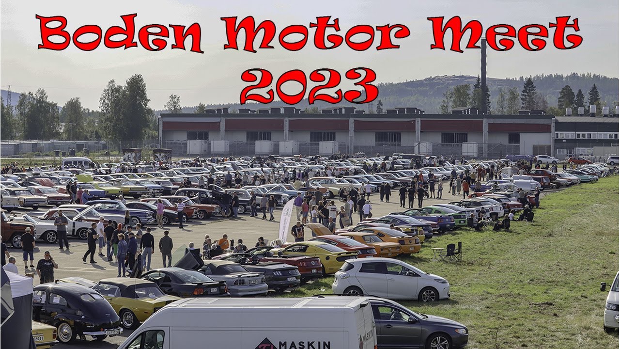 Boden Motor Meet 2023 - YouTube