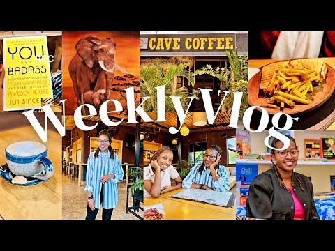 WEEKLY VLOG | Book club | Cave Coffee | Fun time with the Fam | New ...