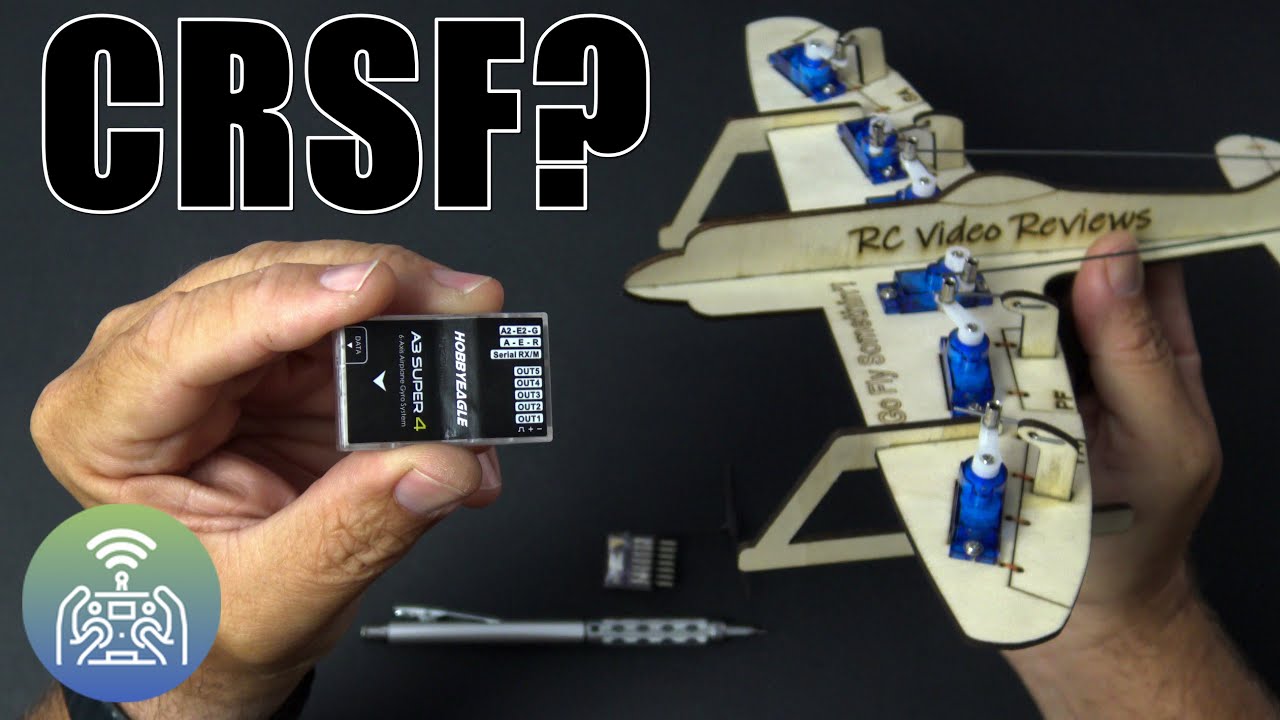 DEEP DIVE: Hobbyeagle A3S4 RC Plane Gyro with ExpressLRS and CRSF - YouTube