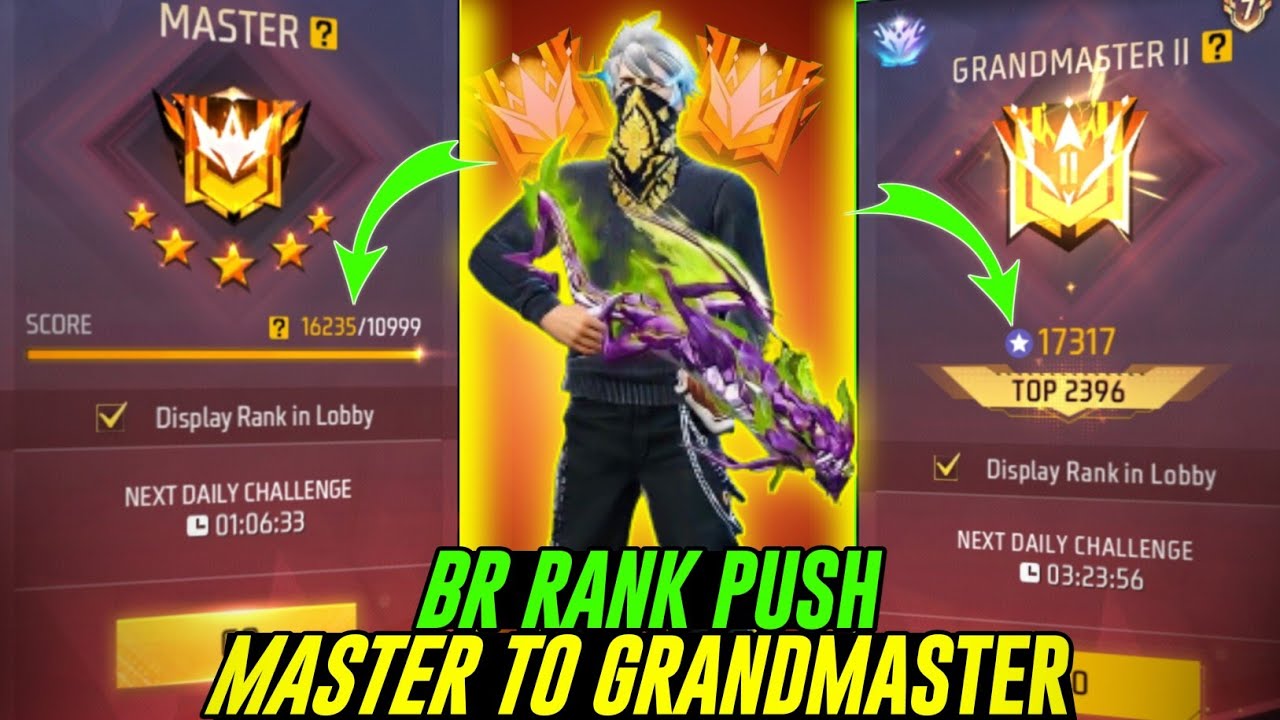 Grandmaster Full Hard Lobby Gameplay || 17000 + rank score🔥 season 34 ...