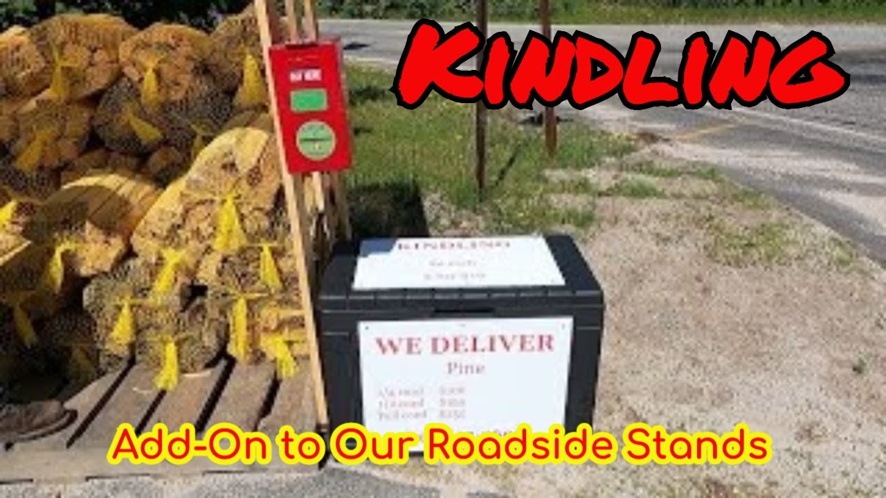 Adding Kindling Boxes to Our Roadside Stands - YouTube