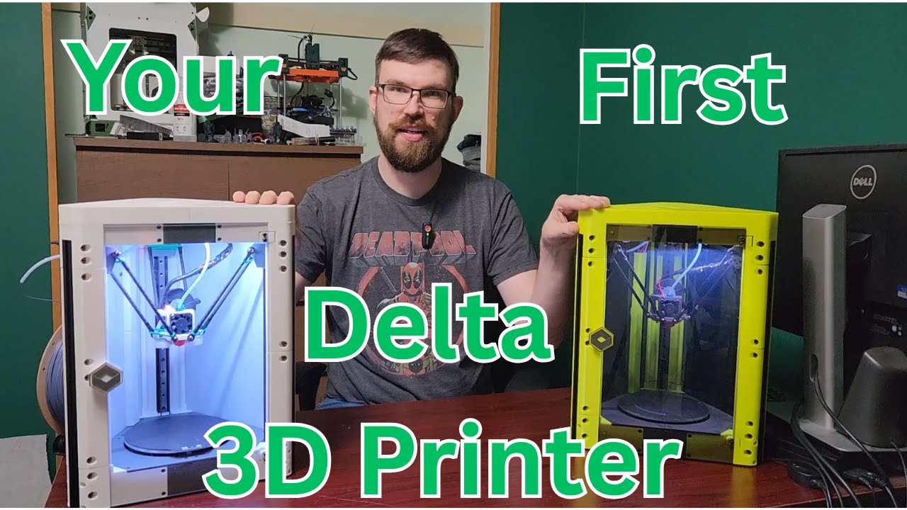 Huge update to my beginner delta 3D Printer the "Delta Flyer Refit ...