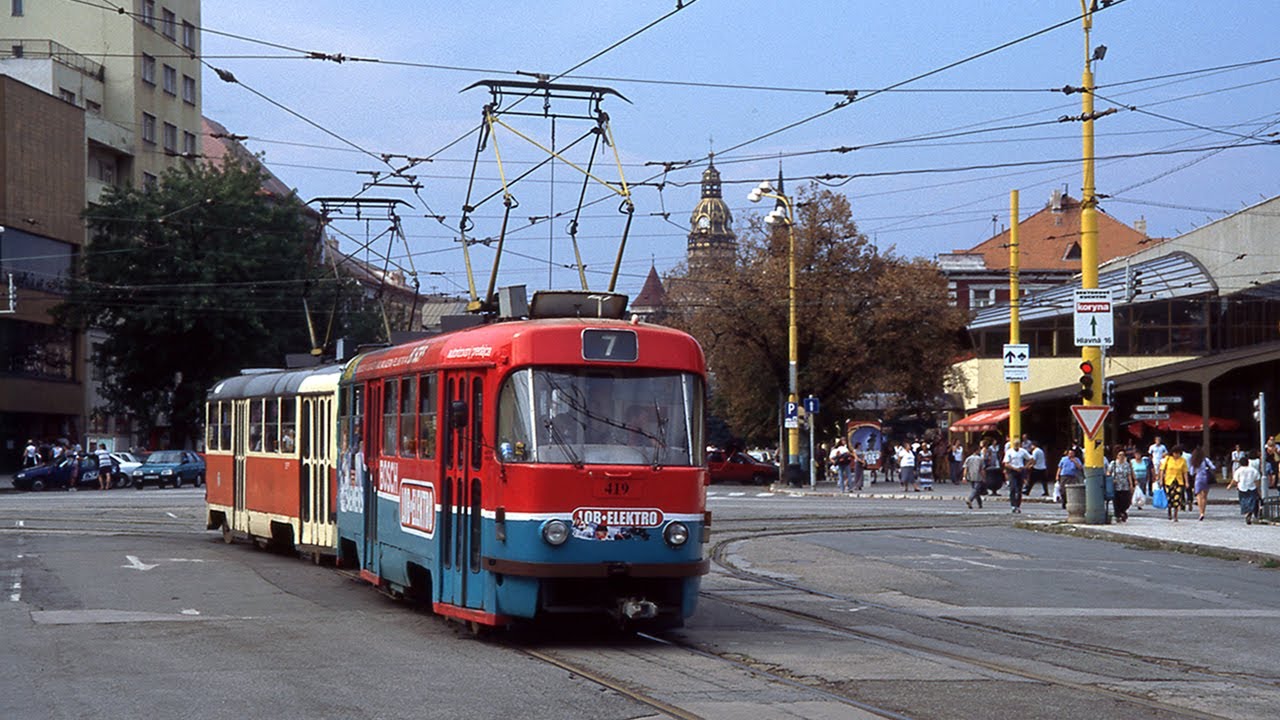 Košice (SK) 1993 und 2000 - YouTube