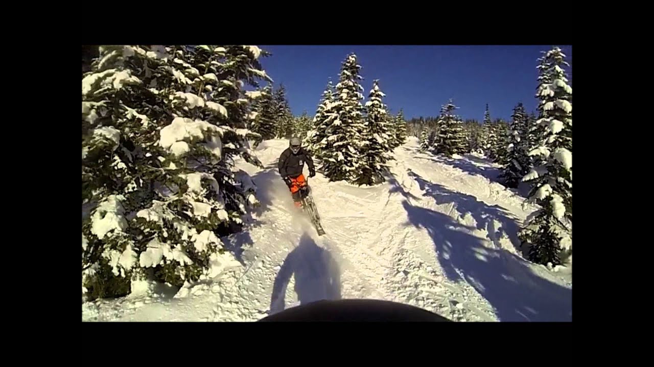 Ski Bikes at HYAK, WA Jan.12, 2013 - YouTube