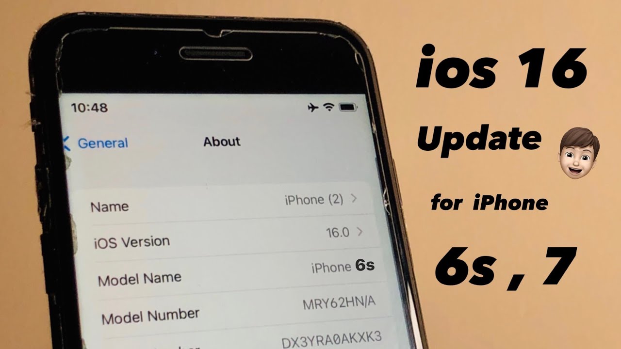 How to update iPhone 6s on ios 16 🔥 || ios 16 update for iPhone 6s ,7 ...