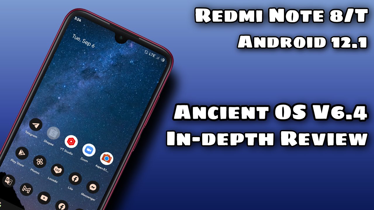 Ancient OS V6.4 on Redmi Note 8/T In-depth Review | Android 11 | How ...