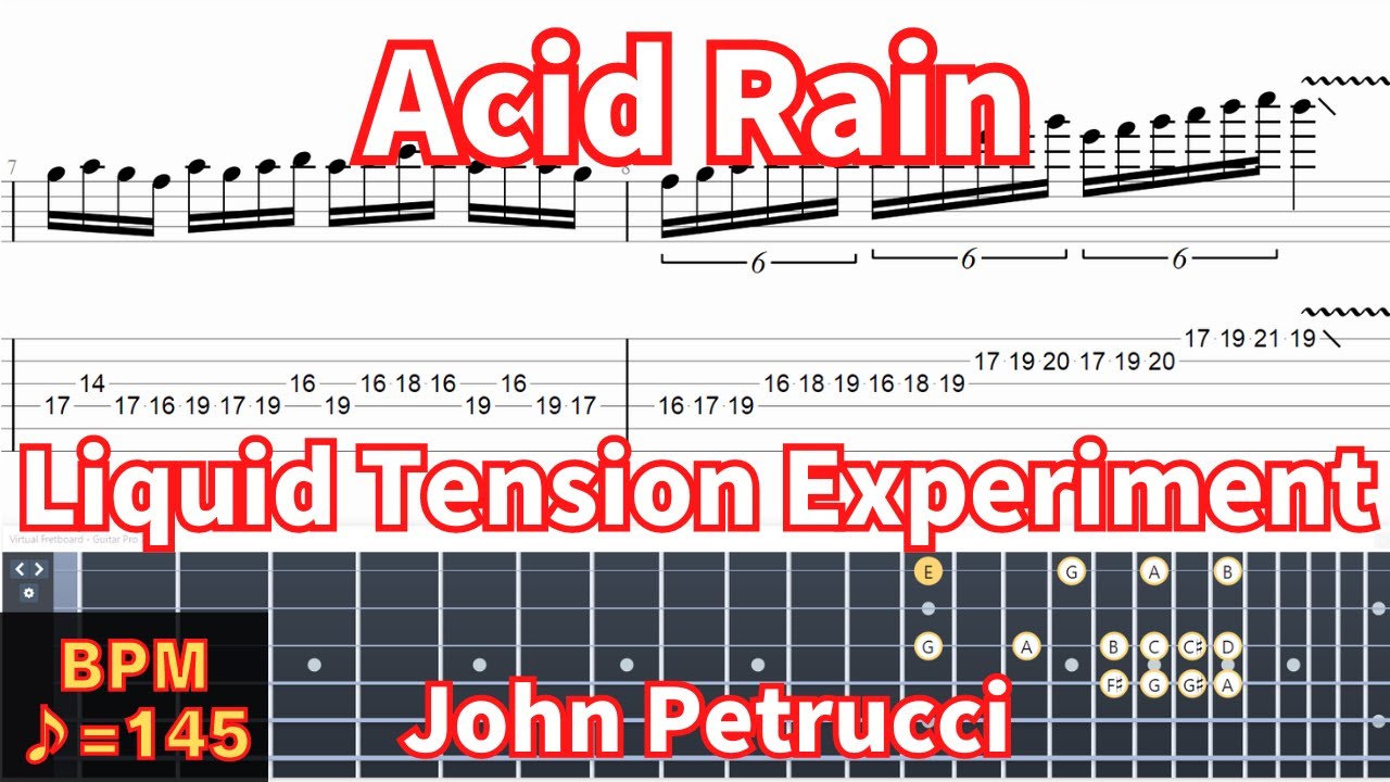 【TABS】LTE Liquid Tension Experiment - Acid Rain | UNISON John Petrucci ...
