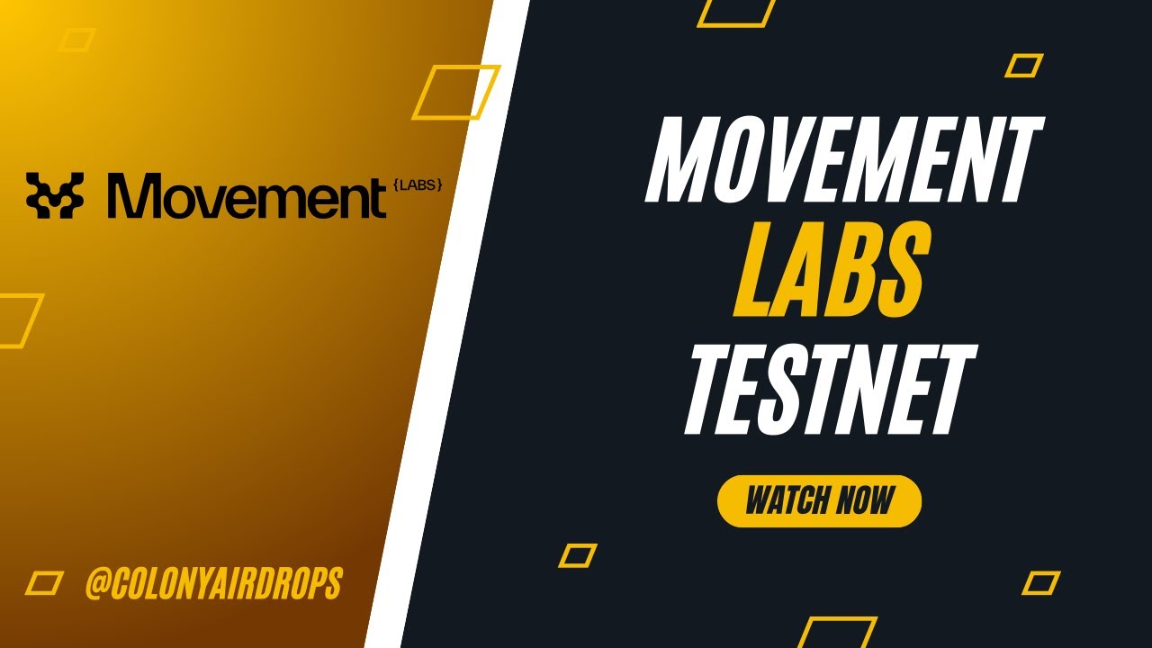 Movement Labs Incentivised Testnet | Airdrop 2024 - YouTube