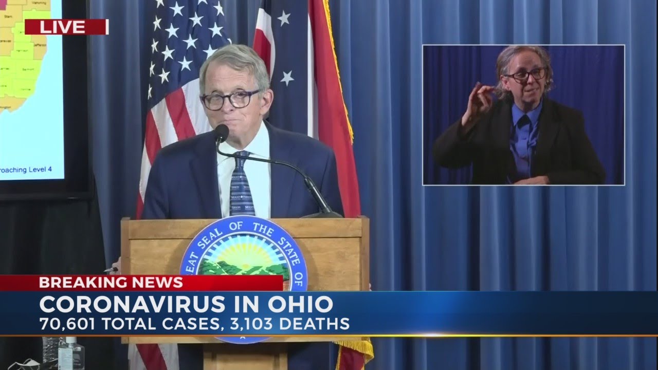 Ohio Coronavirus Thursday 7/16 Governor DeWine press conference - YouTube