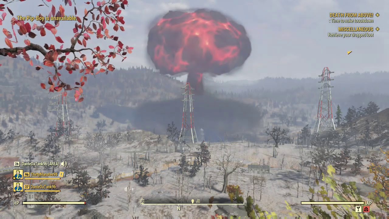 My first nuke in Fallout 76 - YouTube