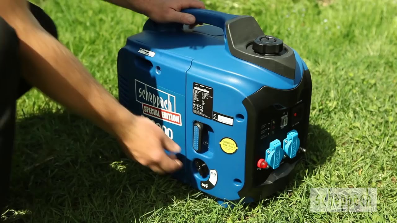 scheppach Generator SG2000 - YouTube