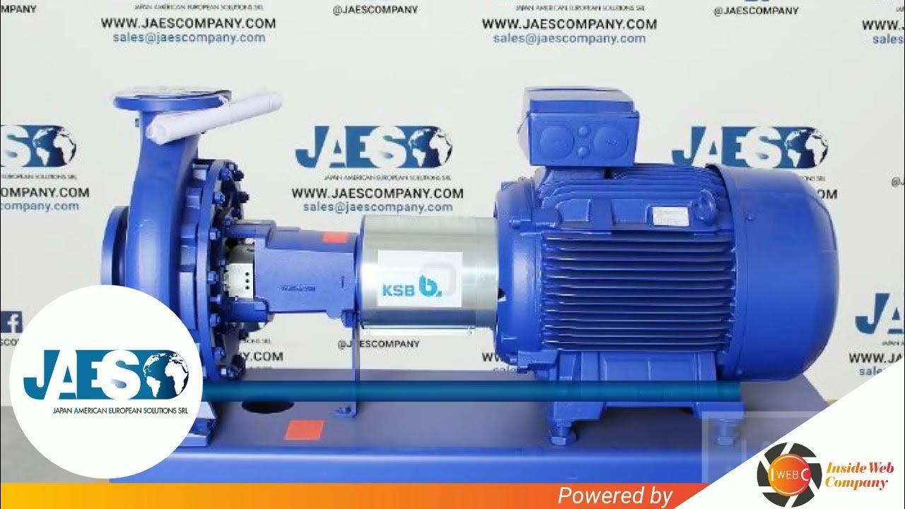KSB ETN 150-125-400 GG A 10GA503704B (IN STOCK) centrifugal pump - pompa centrifuga - YouTube