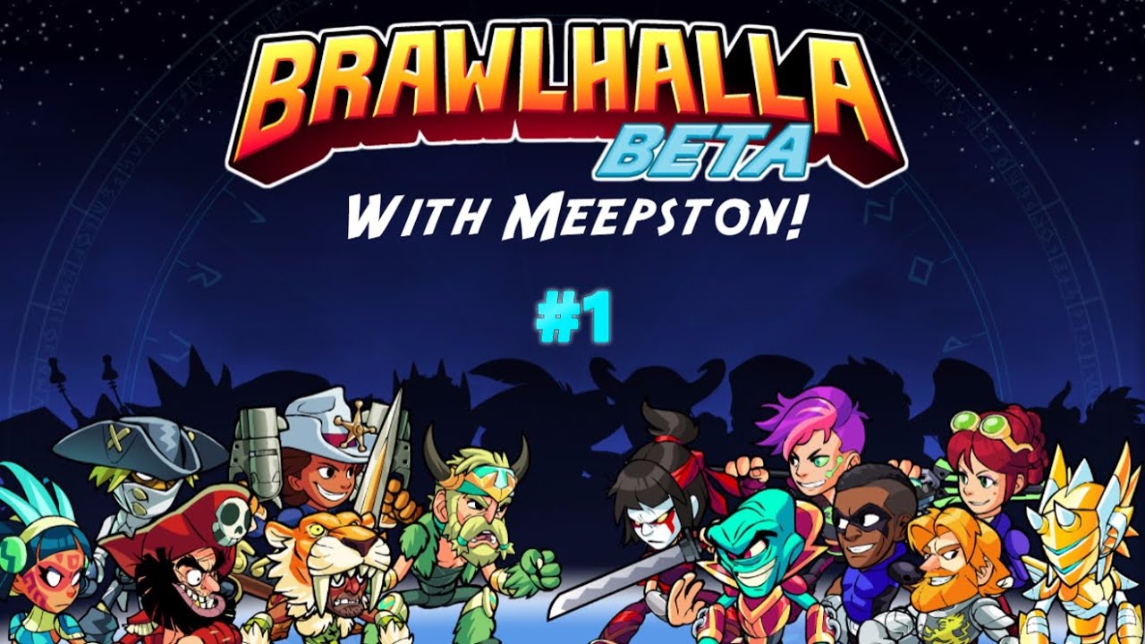 Brawlhalla Beta #1 - No Comment (LITERALLY) - YouTube