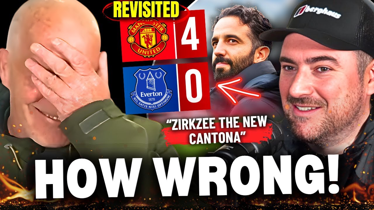 "Wildest Statements on Man Utd EVER!" Manchester United vs Everton ...