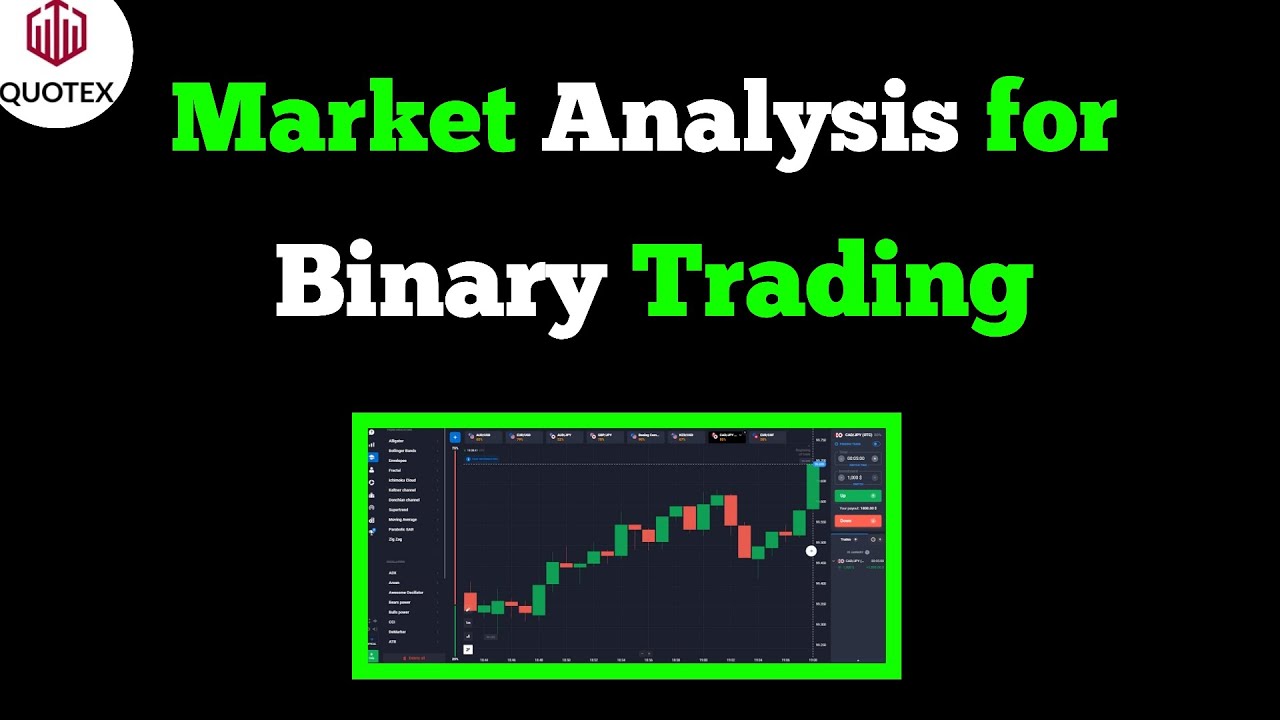 The market is analysis in this way || how to trade binary in Quotex ...