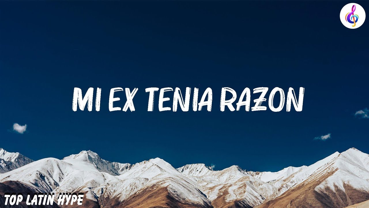 KAROL G - MI EX TENIA RAZON (Letra/Lyrics) - YouTube