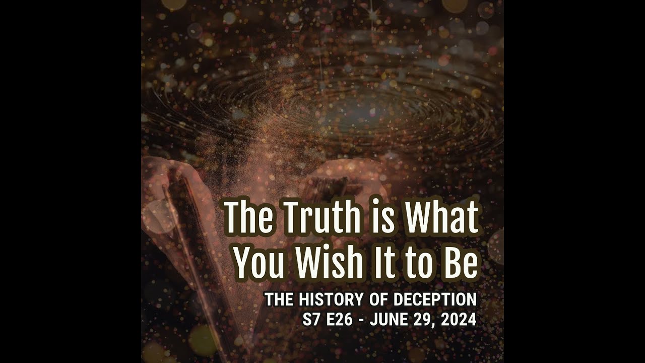 The Truth is What You Wish It to Be - YouTube
