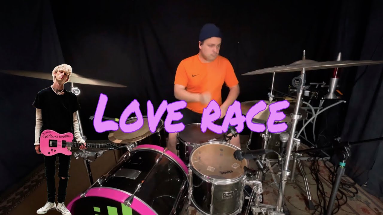 Machine Gun Kelly - Love Race - Drum Cover - YouTube