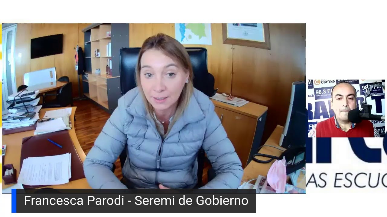 SEREMI DE GOBIERNO FRANCESCA PARODI - YouTube