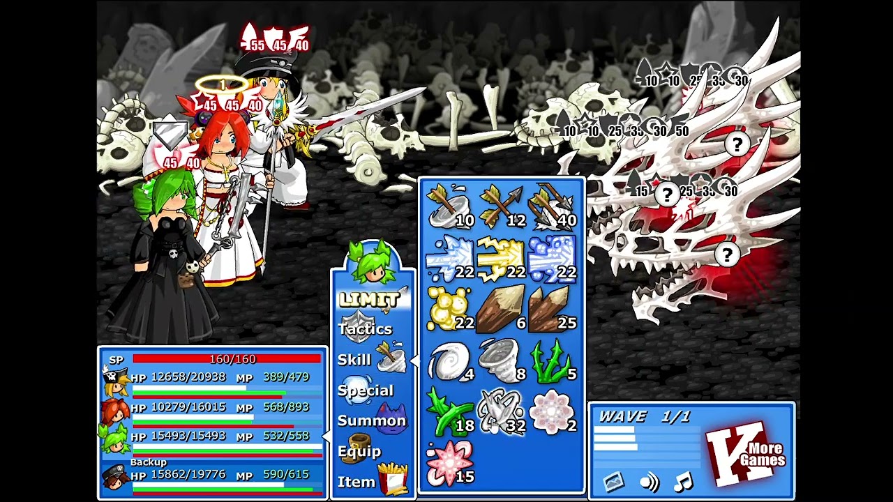 Epic Battle Fantasy 4: Mini boss 「3-headed Zombie Hydra」 (epic mode) no ...