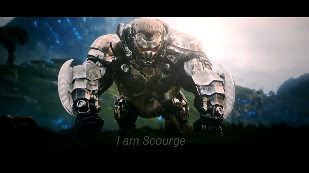 SCOURGE VS APELINQ PARTE 1 TRANSFORMERS RISE OF THE BEAST - YouTube