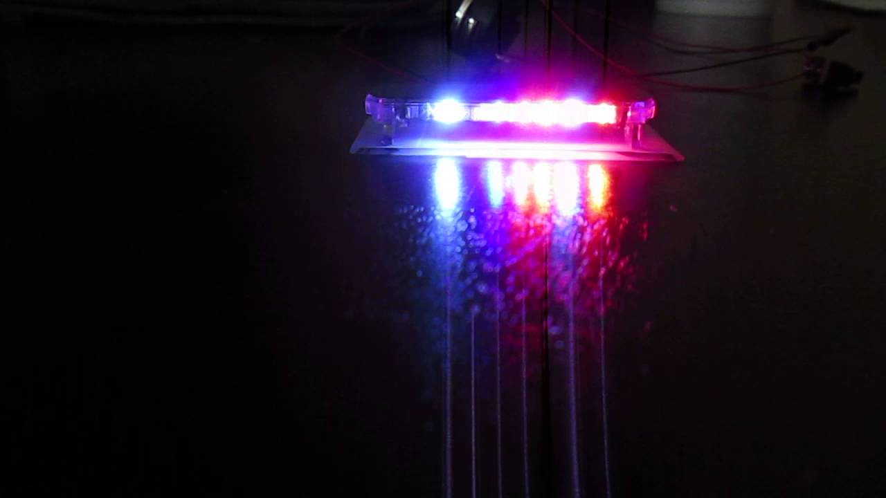 1/24 Scale Code 3 X2100 Type Flashing LED Lightbar for Diecast Police ...