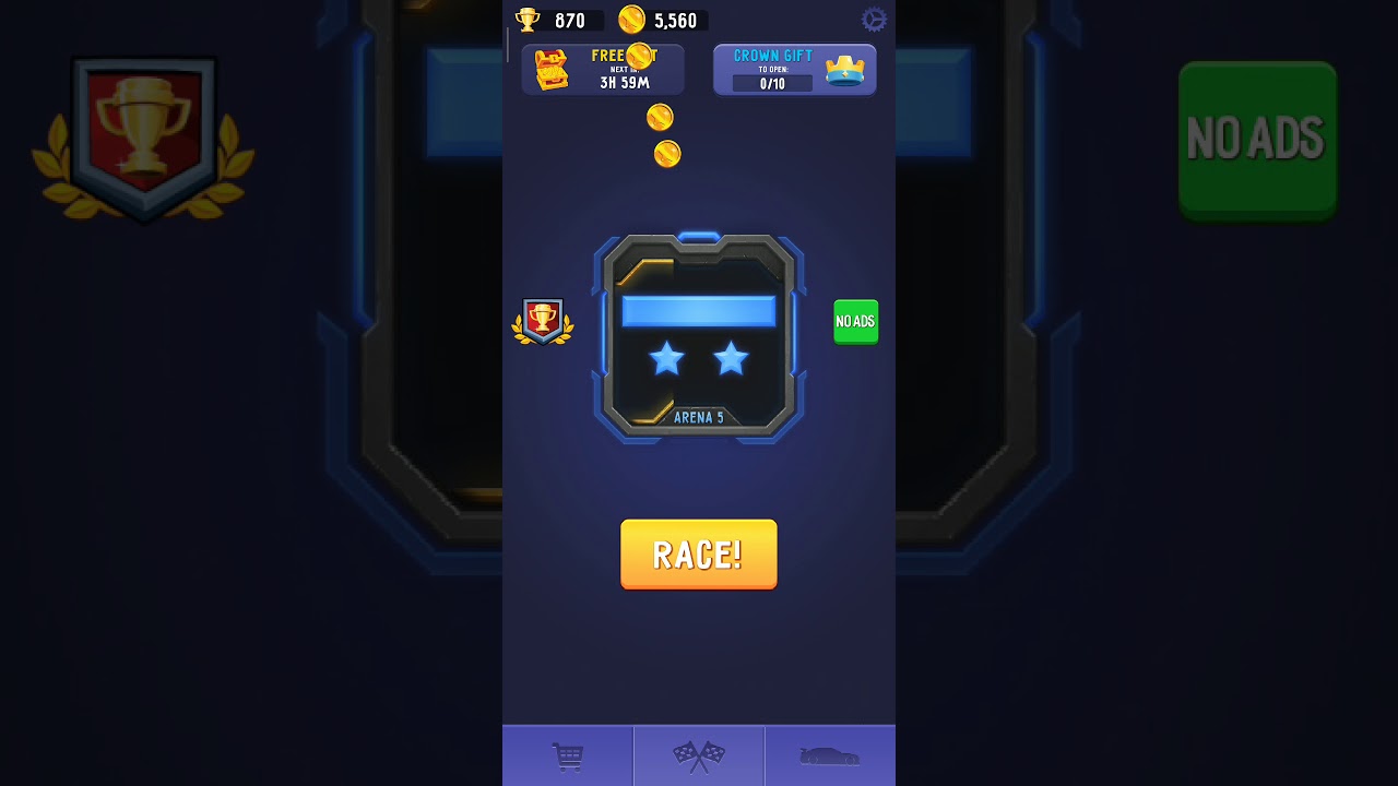 Race. io game 1 winner - YouTube