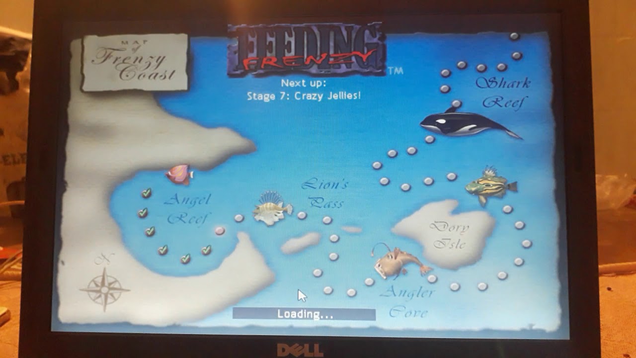 Feeding frenzy (stage 1-20) - YouTube