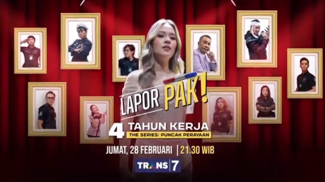 Puncak perayaan Lapor Pak The Series di episode 5 makin spesial dengan ...