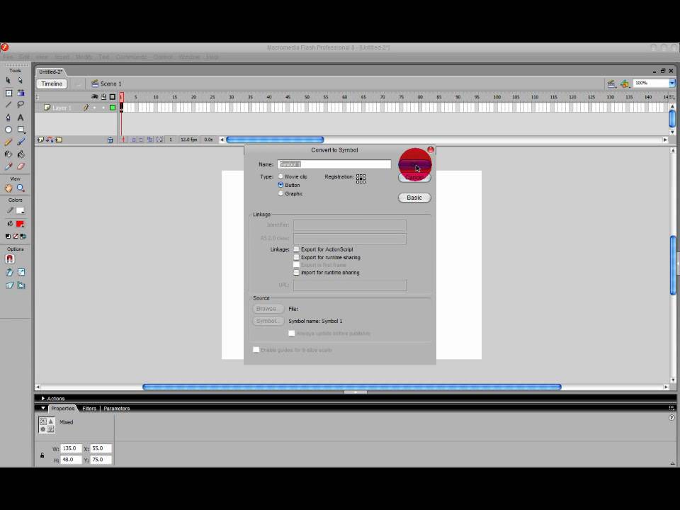 How to make a flash button? - YouTube