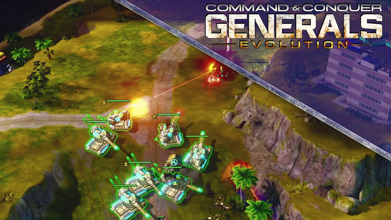 C&C Generals Evolution - We've got lasers! - YouTube