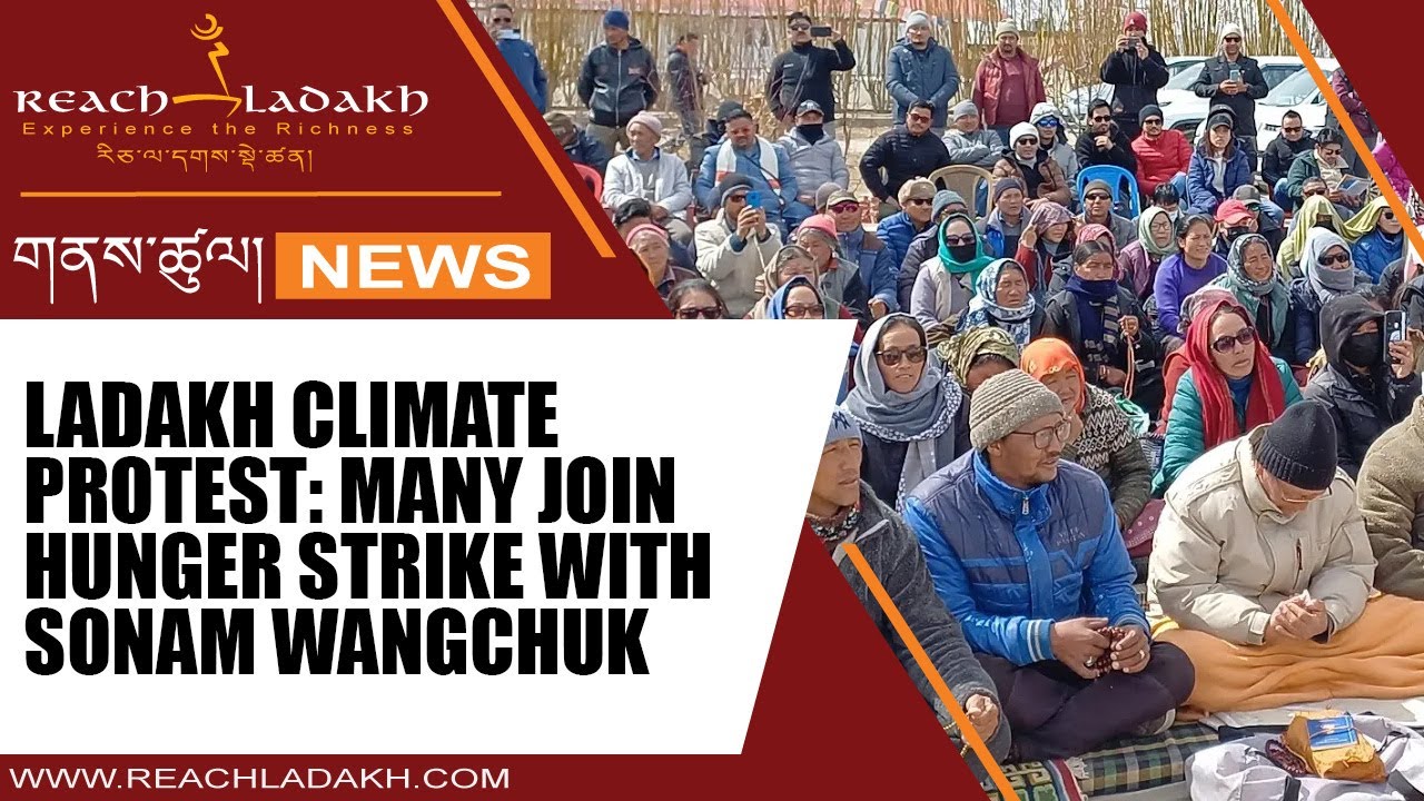 Ladakh Climate Protest: Many join hunger strike with Sonam Wangchuk ...