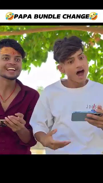 papa Bundle change 😂😂-papa. funny short video viral video - YouTube